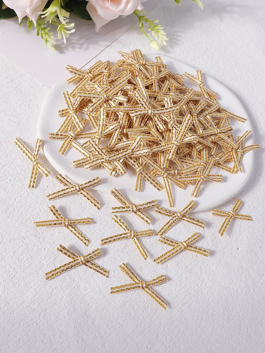 100pcs Two Tone Gift Wrapping Bow | SHEIN USA