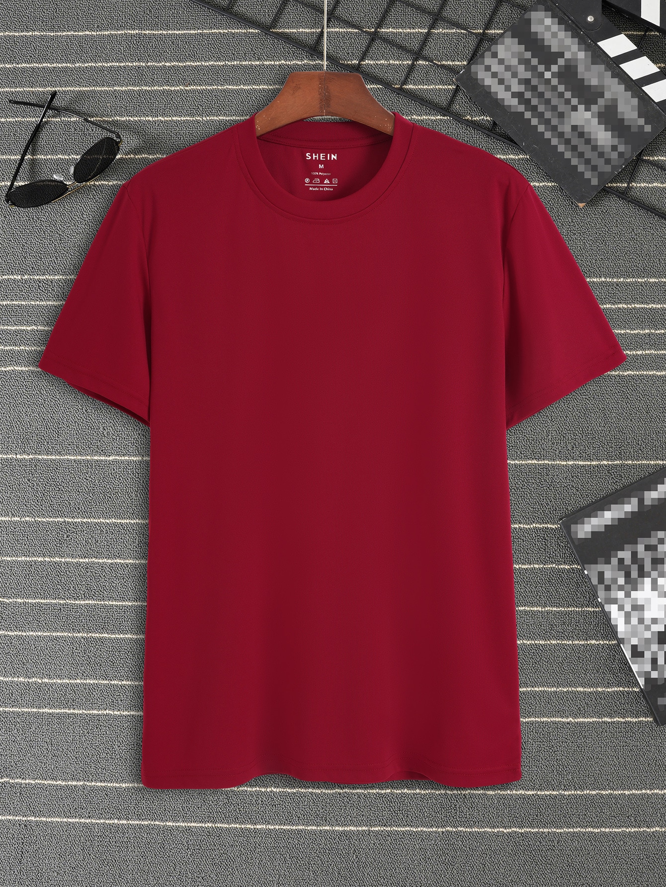 Men Solid Round Neck Tee | SHEIN USA