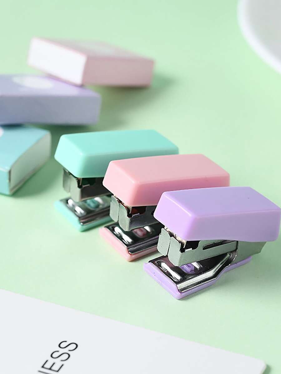 1pc Random Color Stapler With 1box Staple Set | SHEIN USA