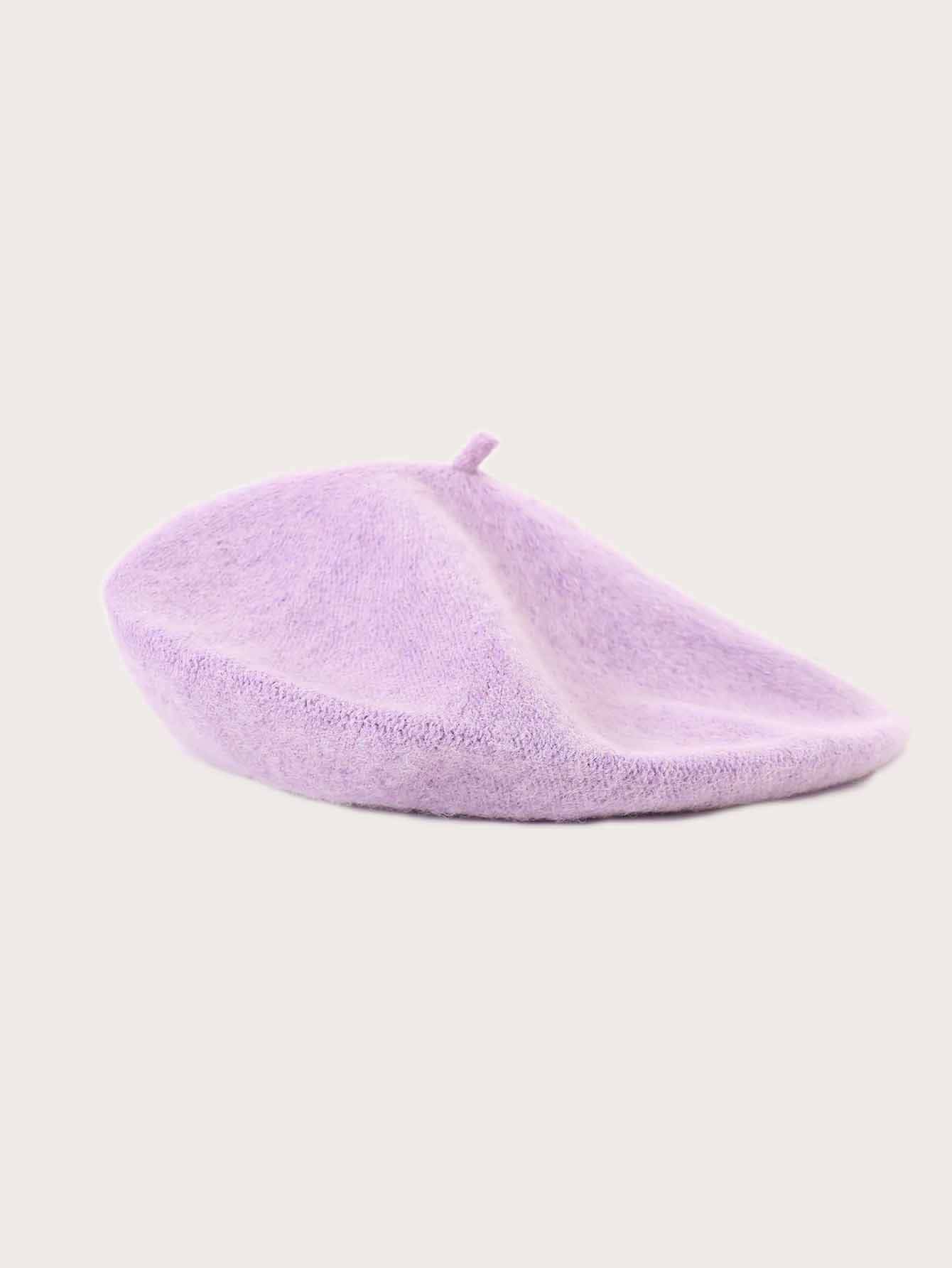 Solid Minimalist Beret | SHEIN USA