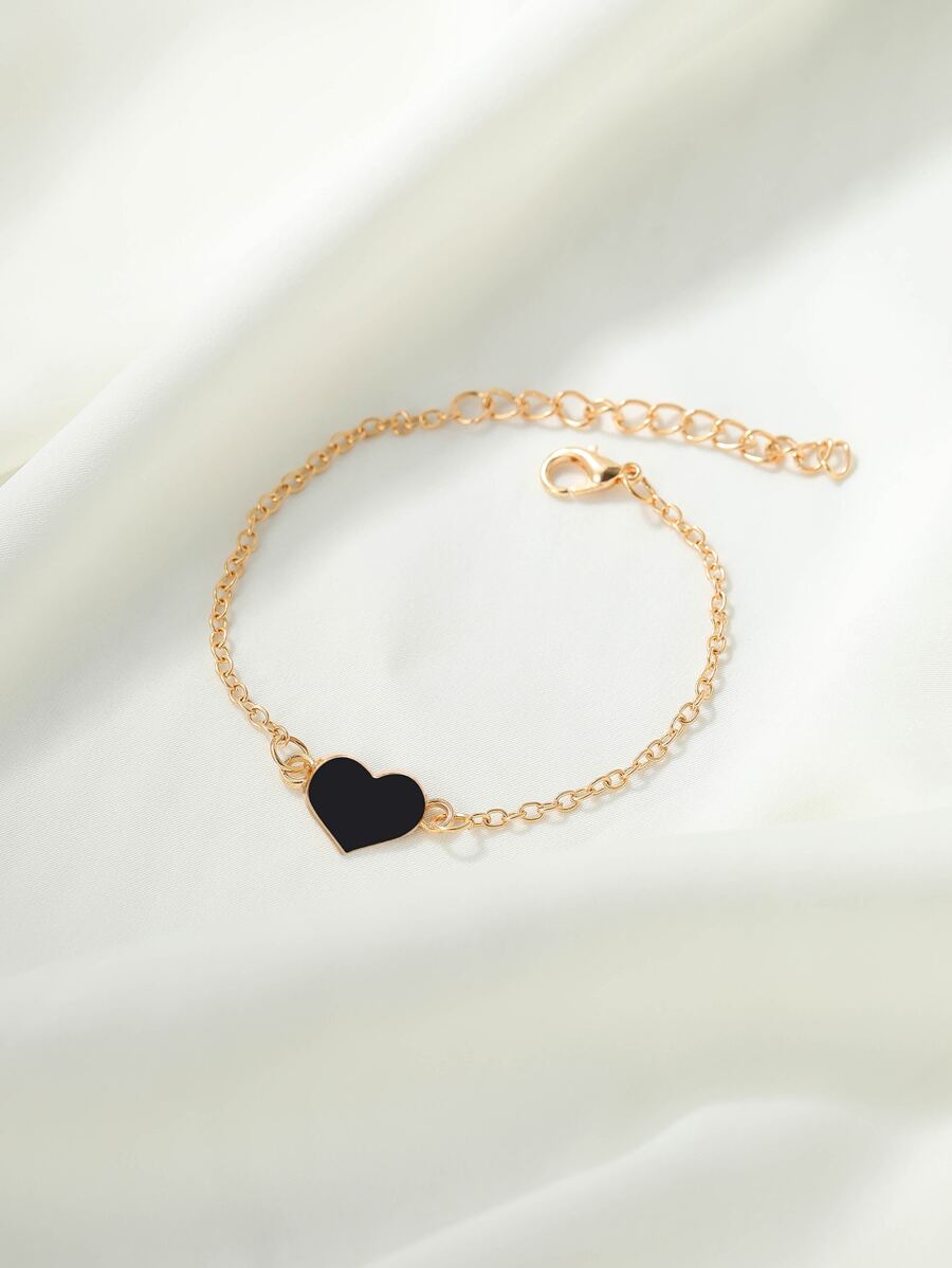 Jhui Jhui 1 ชิ้น มินิมอล นาฬิกาควอทซ์ ตัวชี้ แบบกลม & 1 ชิ้น สร้อย ...