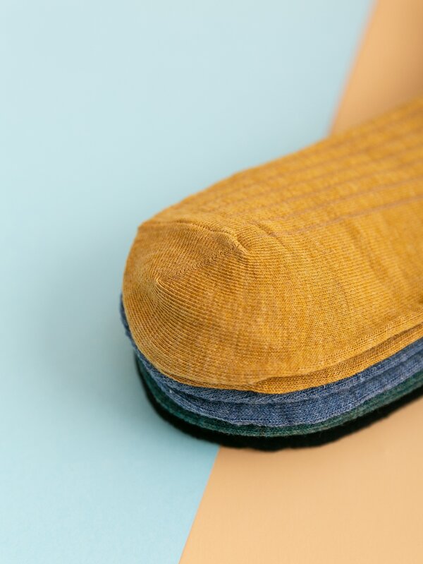 5pairs Striped Pattern Socks | SHEIN USA