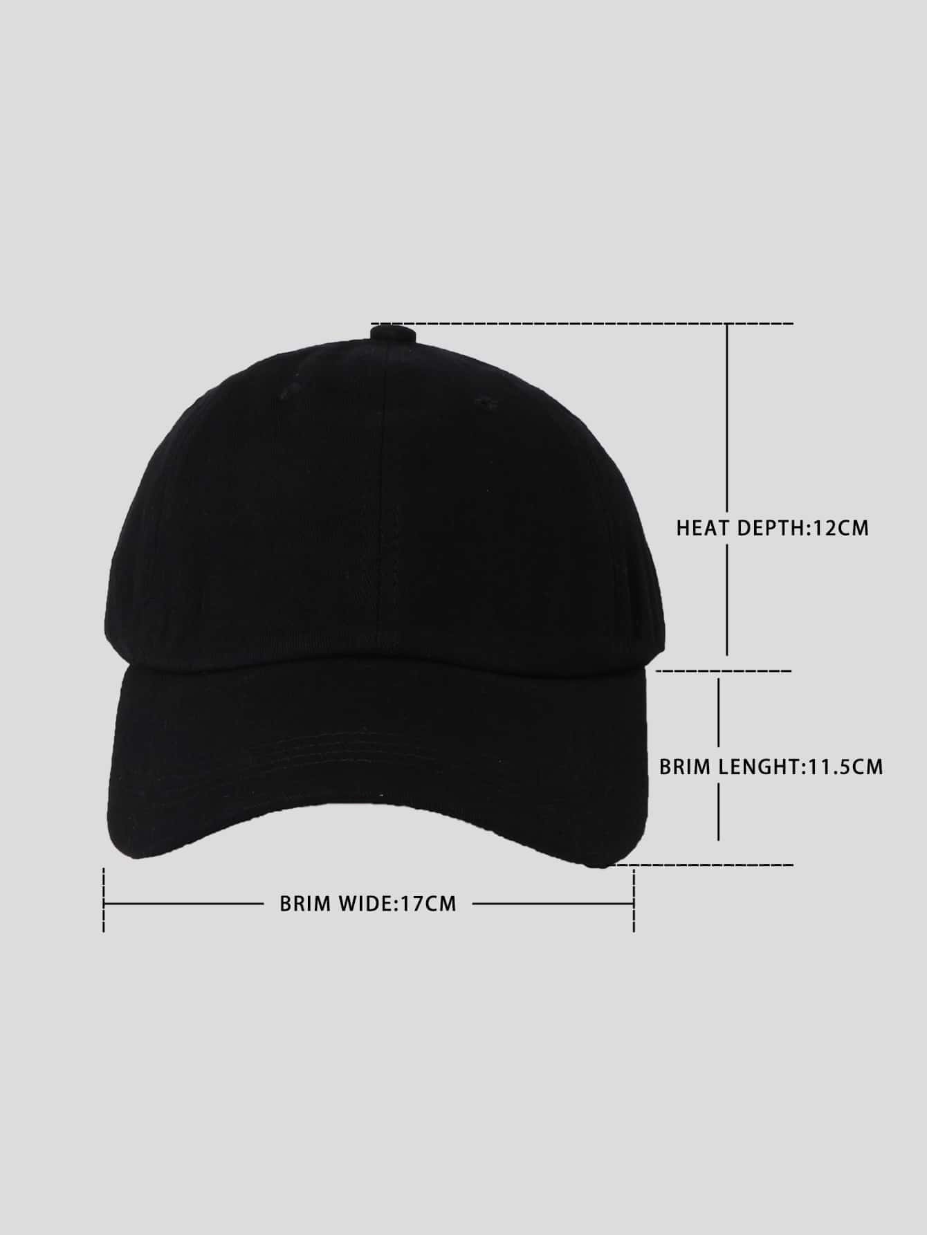 Men Simple Solid Baseball Cap | SHEIN UK