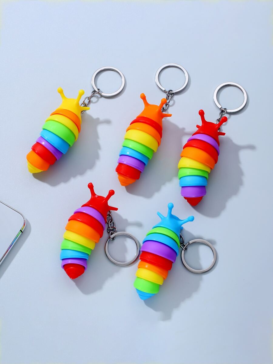 Random Delivery 1pc Acrylic Simulation 3d Snail Snot Keychain Pendant ...