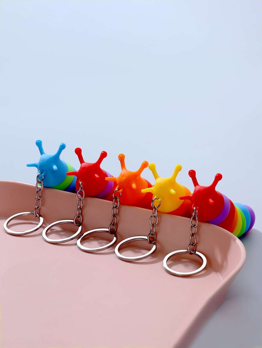 Random Delivery 1pc Acrylic Simulation 3d Snail Snot Keychain Pendant ...