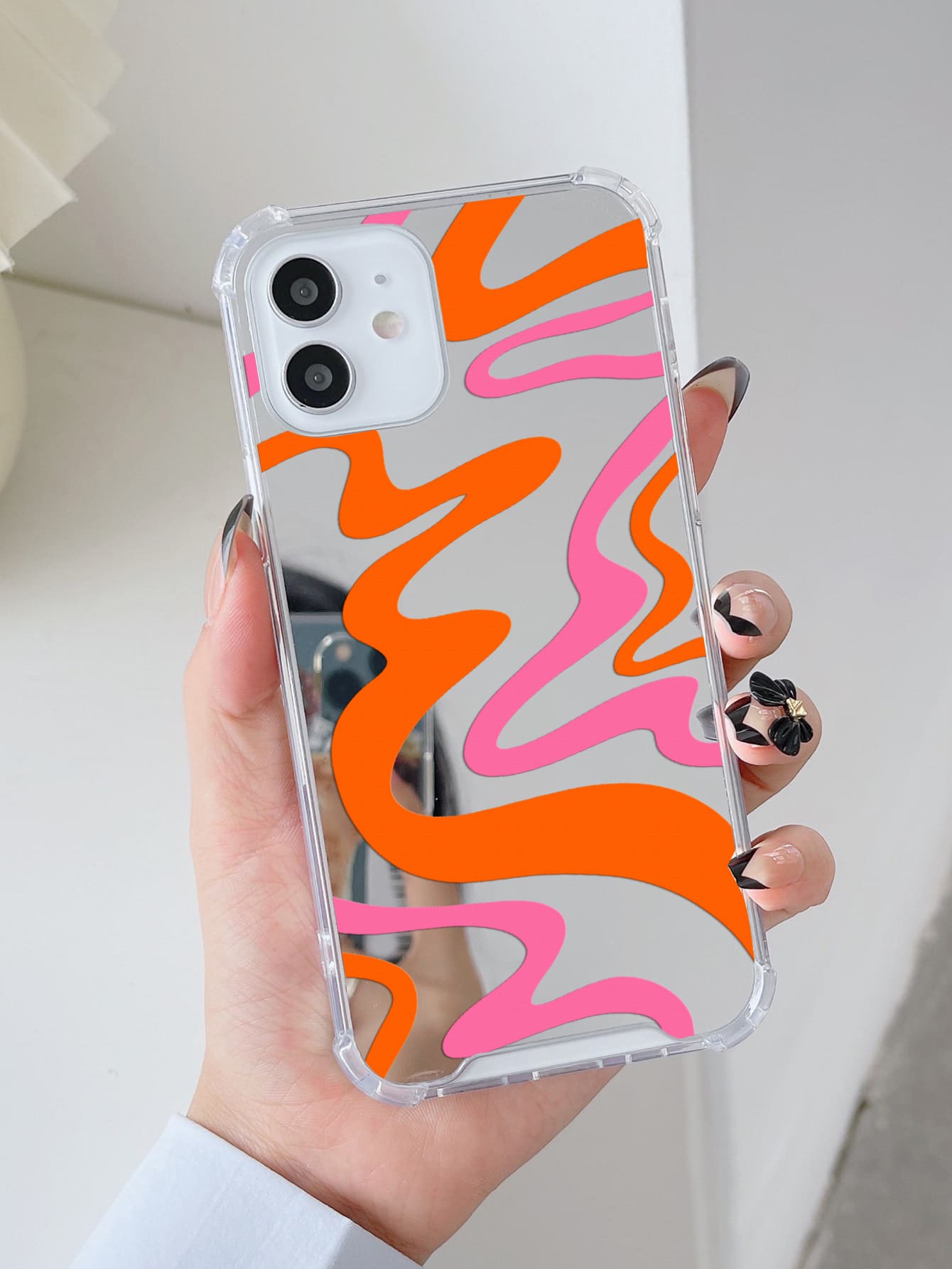 Abstract Pattern Mirror Phone Case
