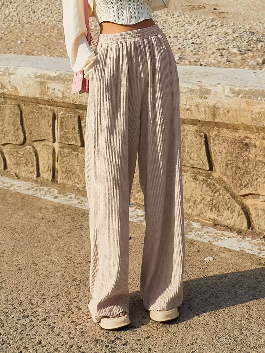 DAZY Slant Pocket Straight Leg Pants | SHEIN USA