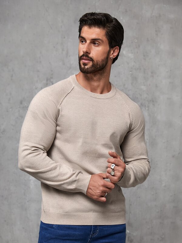 Manfinity Homme Men Raglan Sleeve Sweater | SHEIN USA