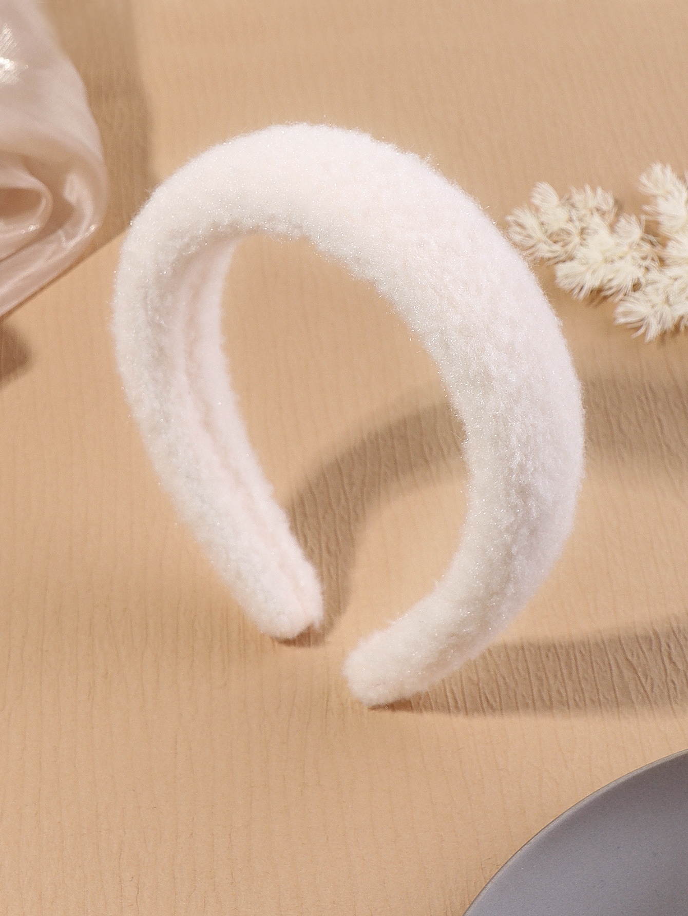 Solid Fuzzy Headband