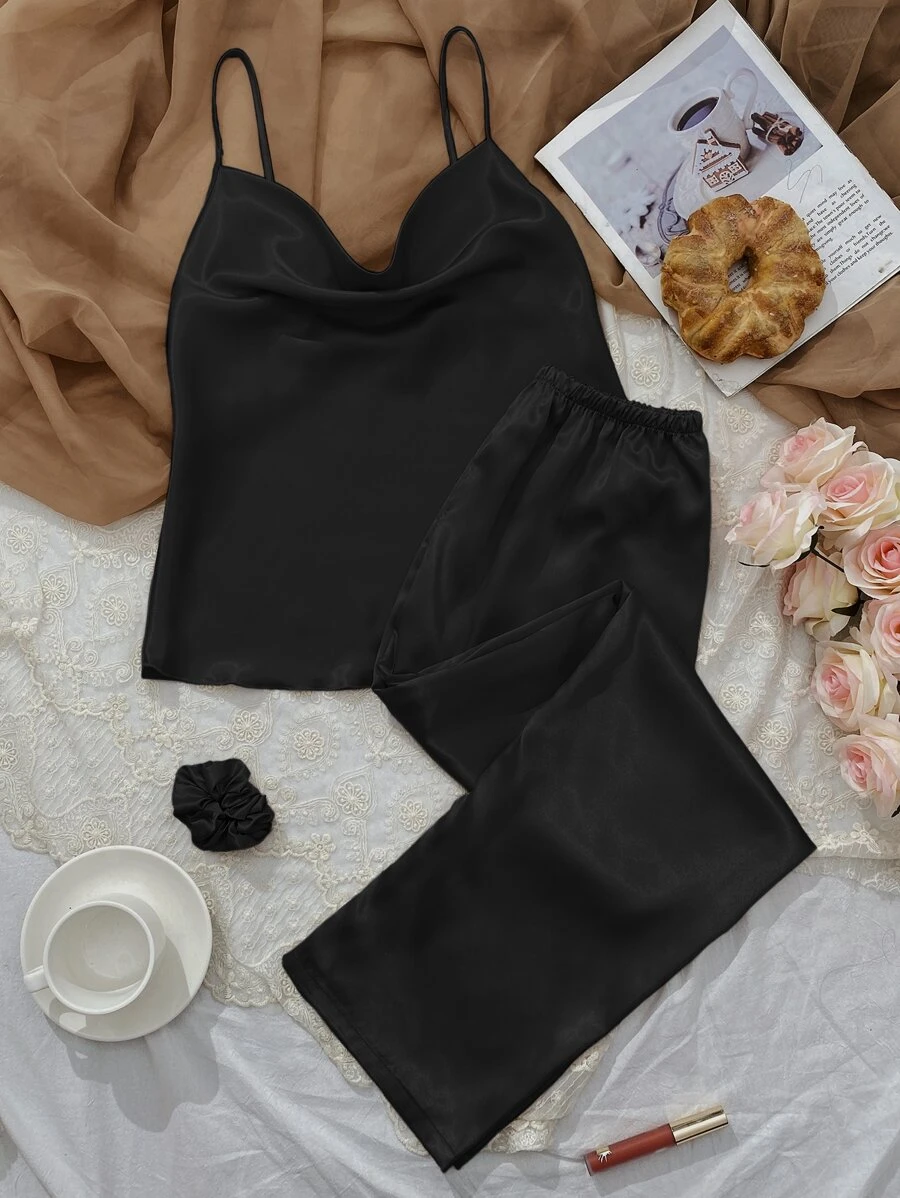 Elegant Eenkleurig Dames pyjama sets | SHEIN Nederland