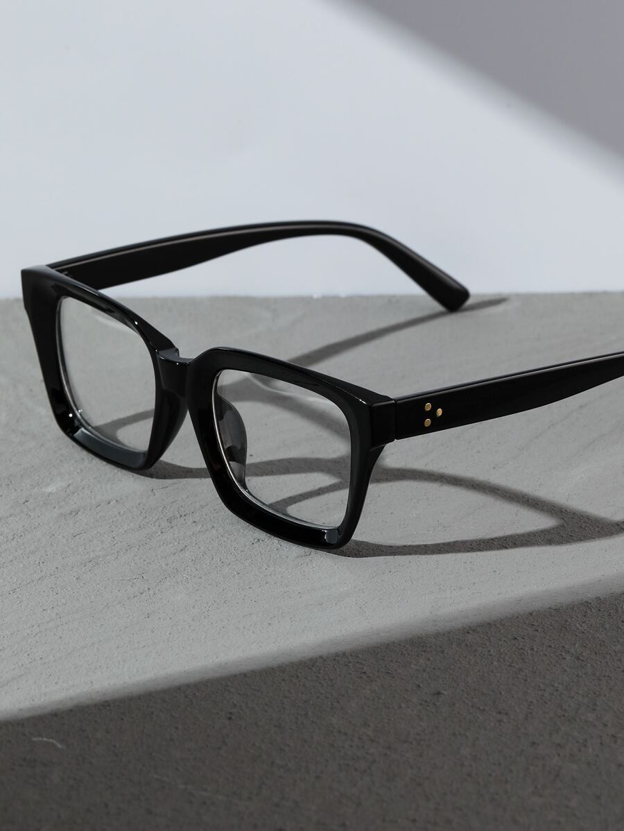 Square Frame Eyeglasses Clear Lens for Reading, Gaming, TV,Computer and ...