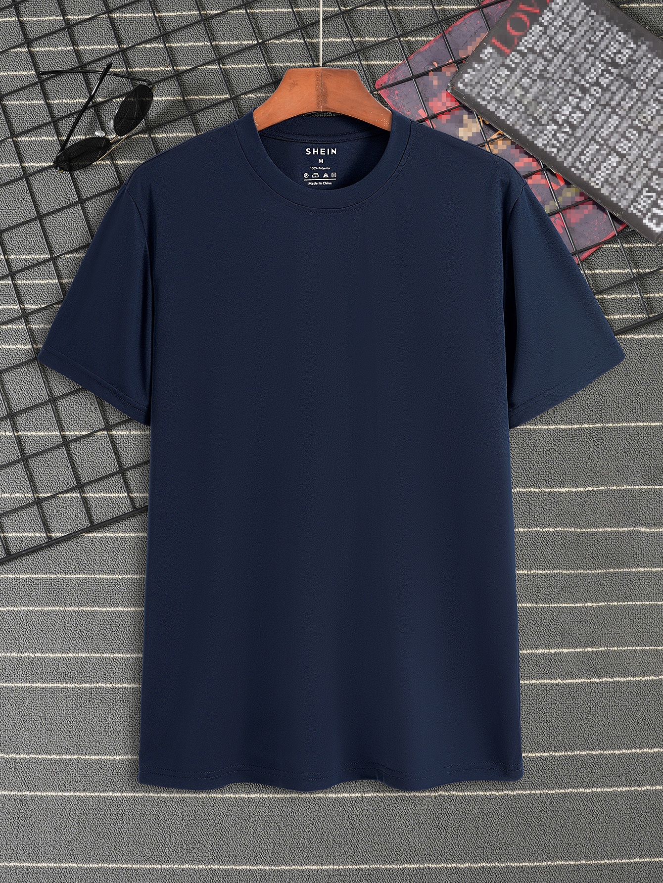 Men Solid Round Neck Tee | SHEIN UK