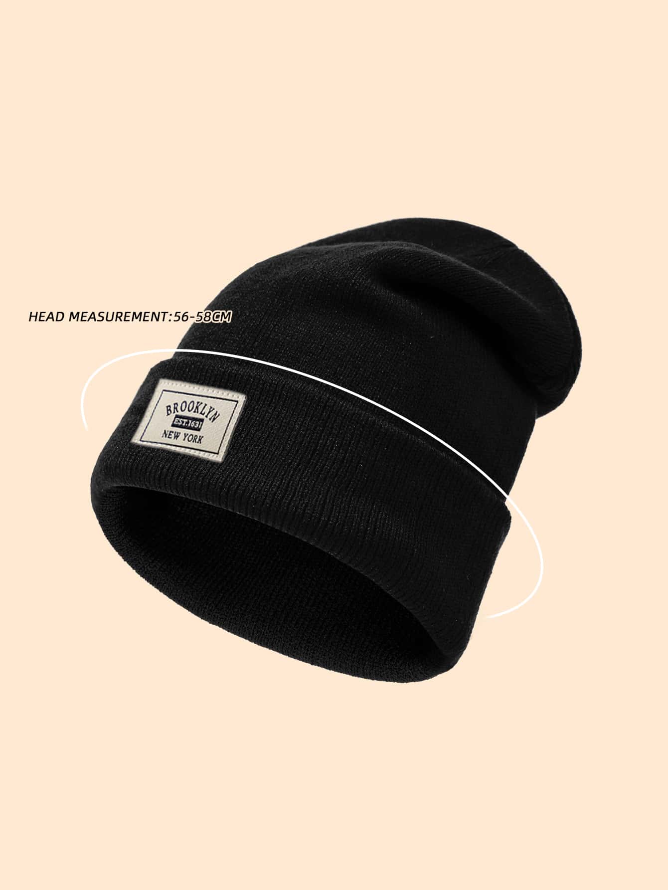 Men Label Decor Beanie | SHEIN USA