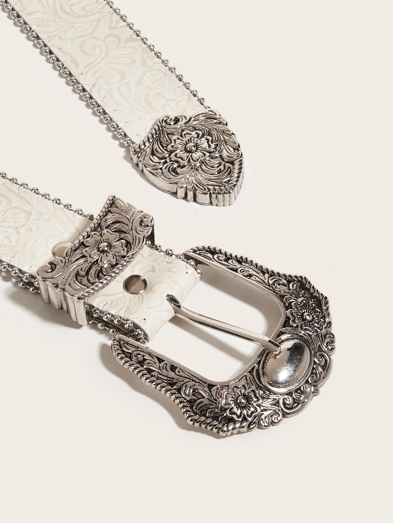 Scroll Pattern Belt | SHEIN USA