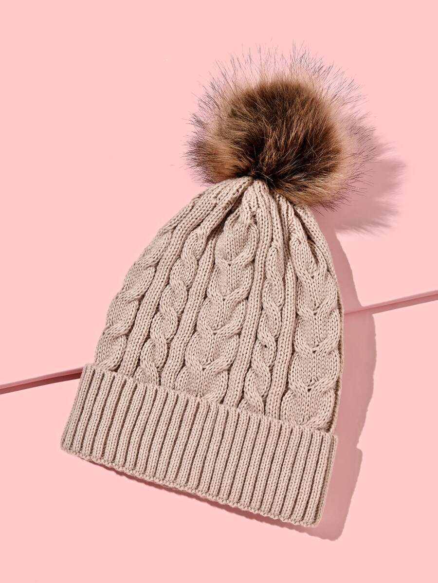 Pom Pom Decor Beanie | SHEIN USA
