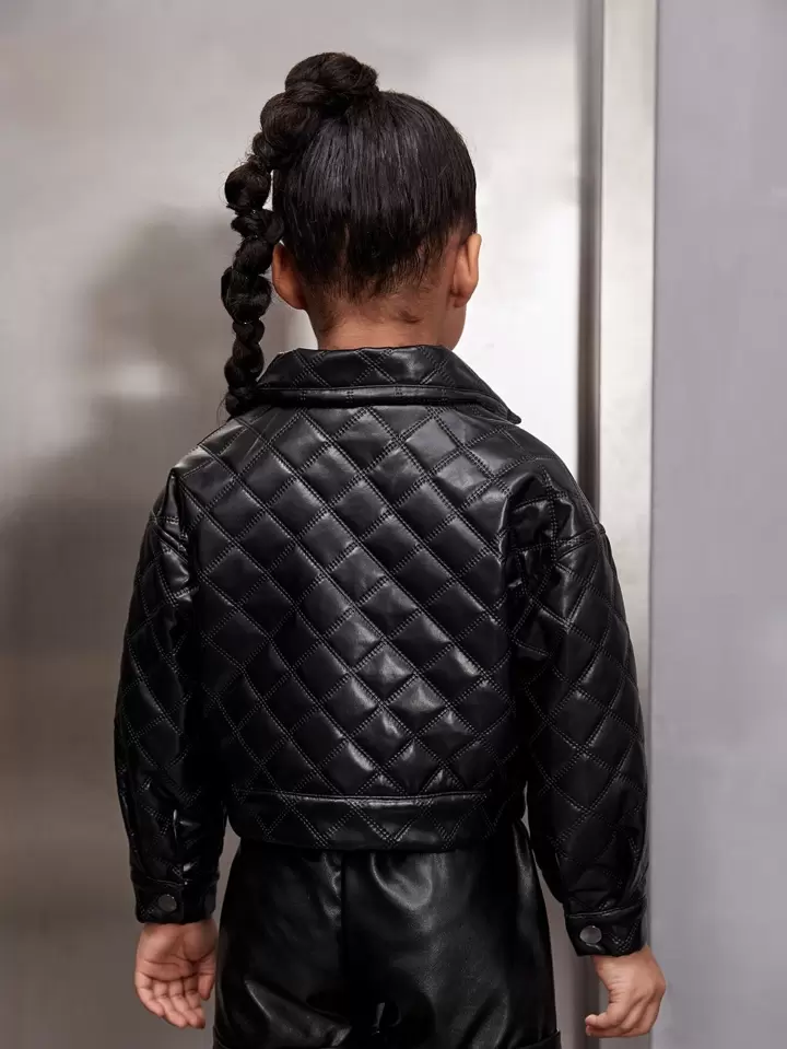 Little Girls Leather Jacket