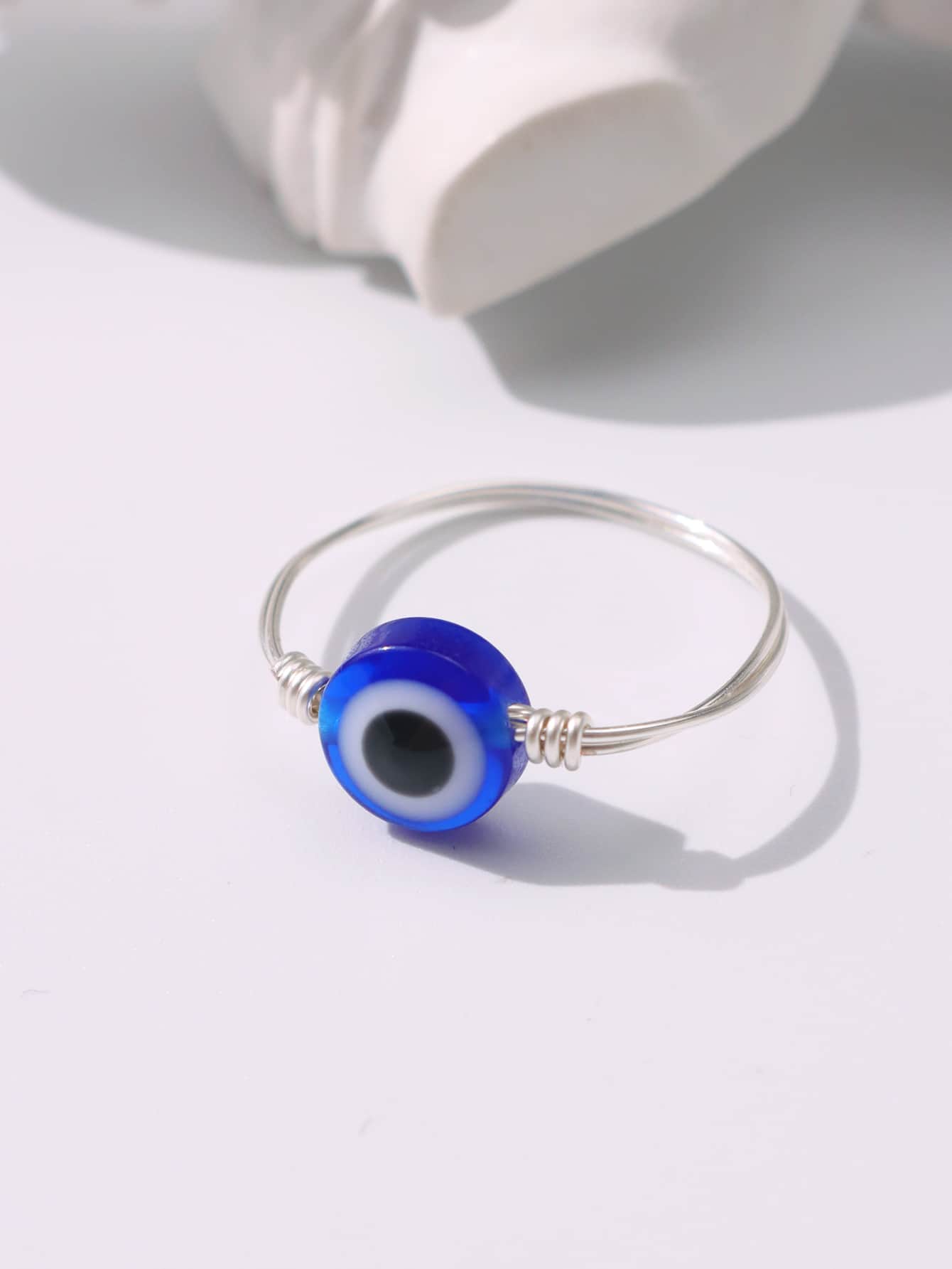 Evil Eye Decor Ring | SHEIN USA
