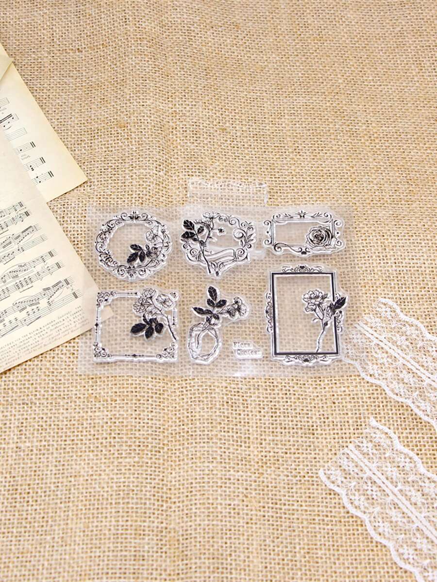 1pc Flower Pattern Stamp | SHEIN USA