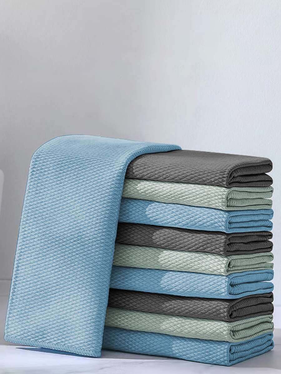 2pcs Random Color Cleaning Rag | SHEIN USA