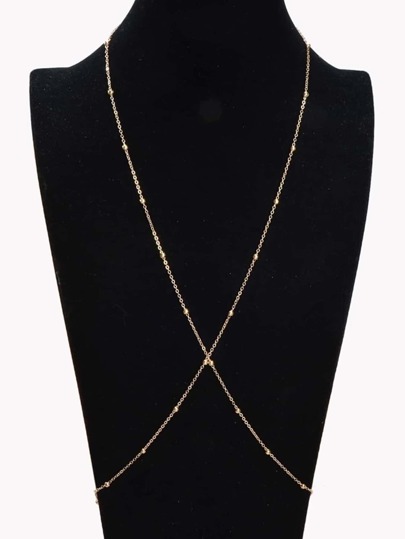Criss Cross Body Chain SHEIN USA