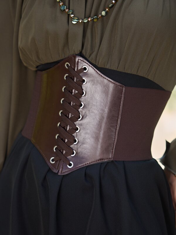 Fairycore Lace-up Corset Belt | SHEIN USA