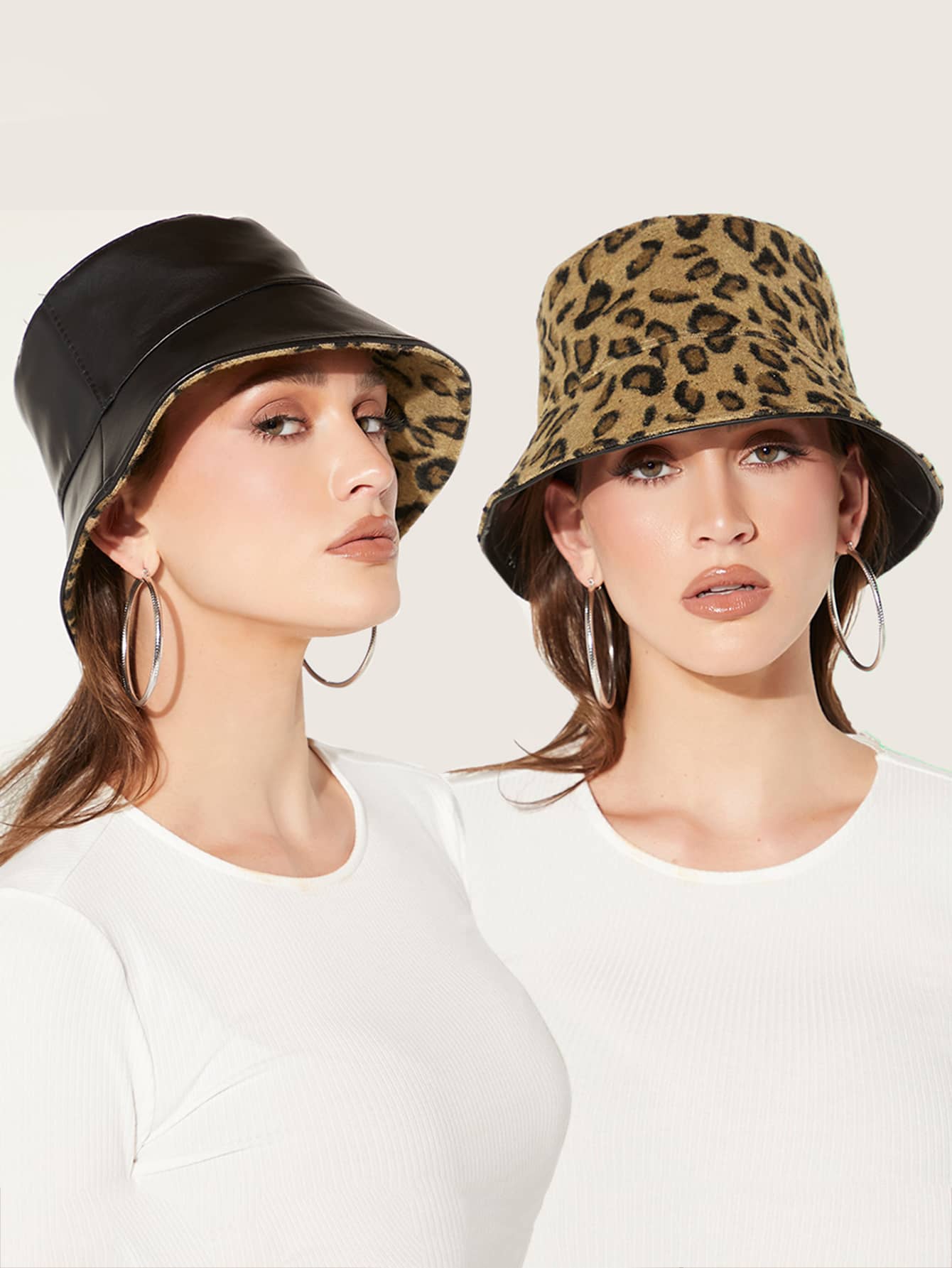 Leopard Print Bucket Hat | SHEIN USA