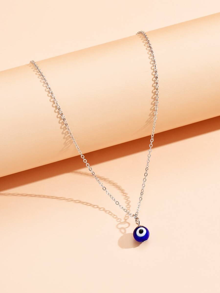Evil Eye Pendant Necklace | SHEIN USA