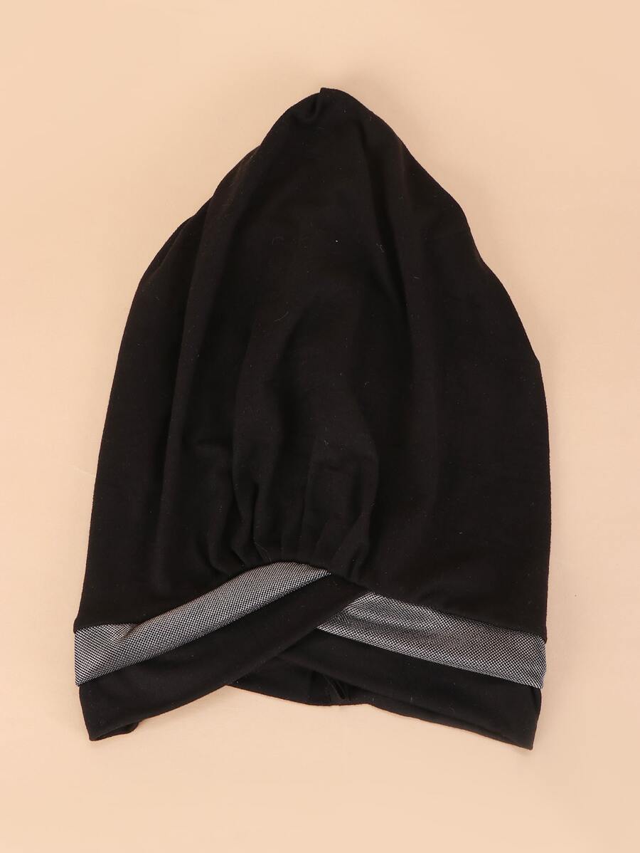 Glitter Detail Head Wrap Bonnet Hair Bonnet Turban | SHEIN UK