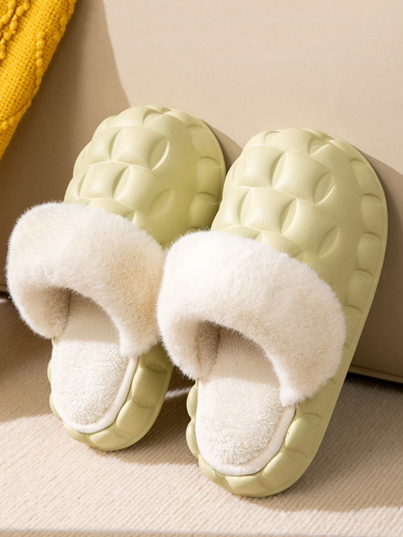 Two Tone Thermal Lined Warm Clogs | SHEIN USA