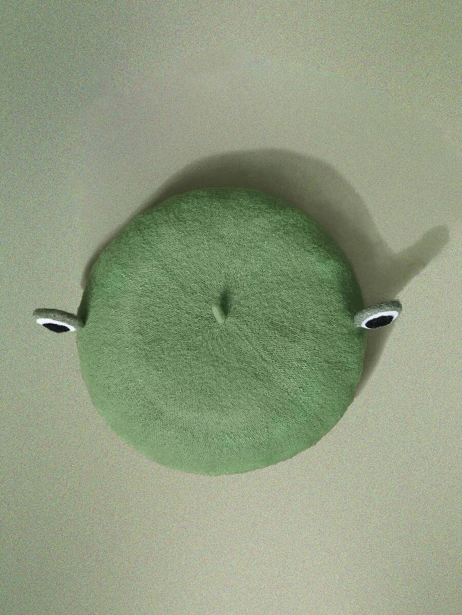 ROMWE Fairycore Frog Decor Beret | SHEIN USA