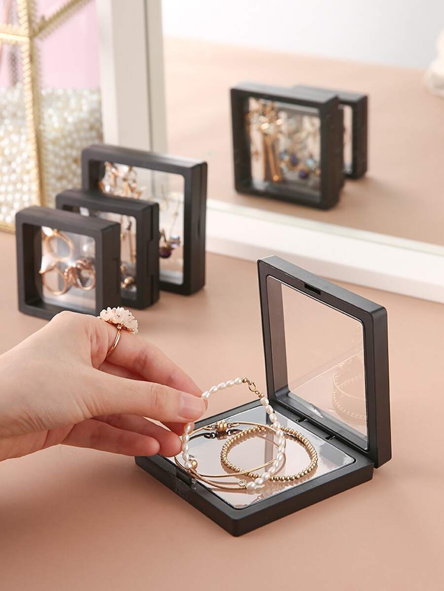 1pc Clear Jewelry Storage Box | SHEIN USA