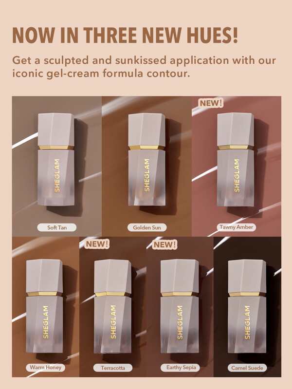 SHEGLAM Sun Sculpt Liquid Contour-Golden Sun | SHEIN SE