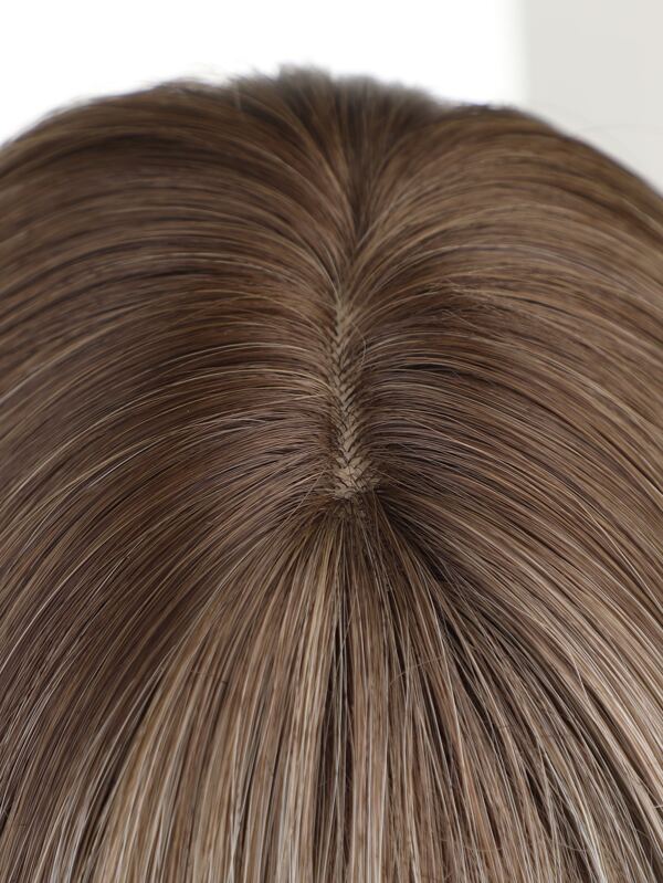 HAIRCUBE 22 Inch Ombre Blond Wigs With Bangs for Women, Long Natural ...