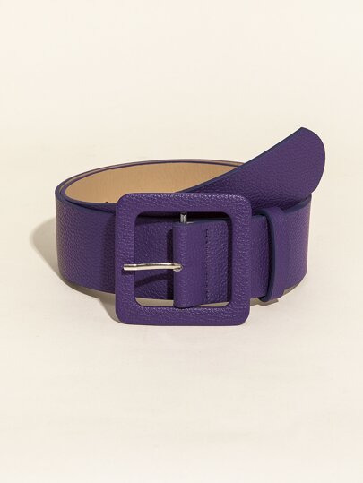 Square Buckle Belt | SHEIN USA