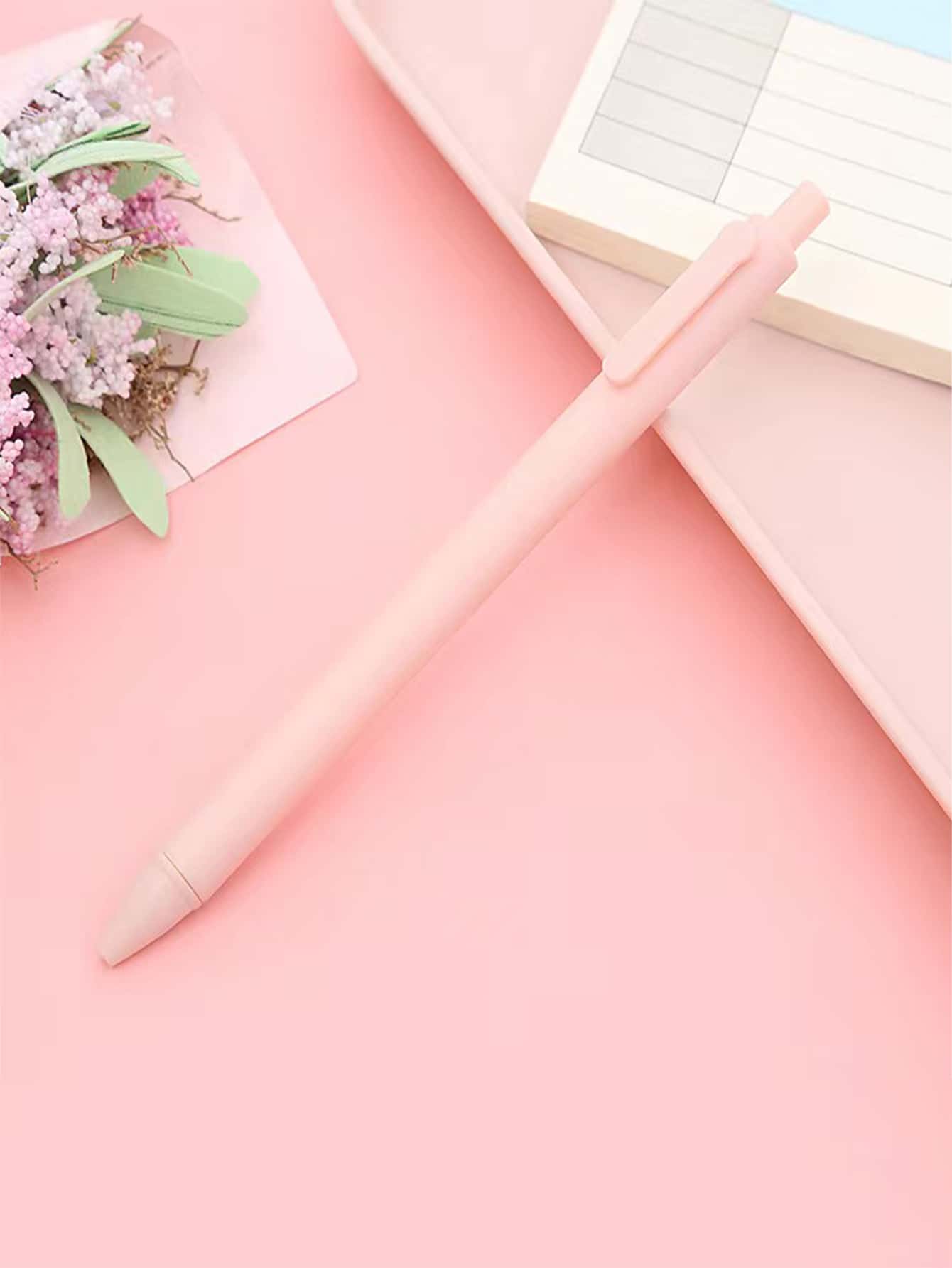 5st Effen Kleur Willekeurige Balpen | SHEIN Nederland