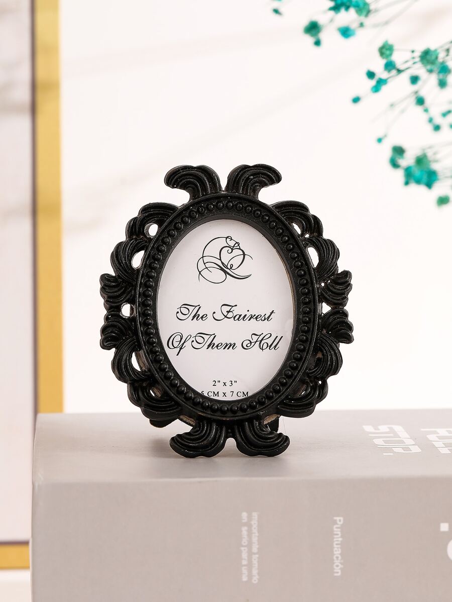 1pc Oval Design Photo Frame | SHEIN USA