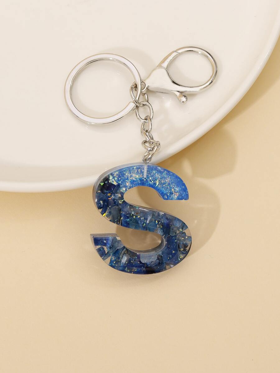 Letter Charm Keychain | SHEIN USA