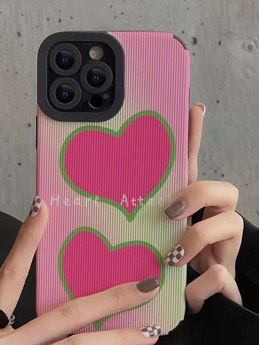 Heart Pattern Phone Case | SHEIN USA