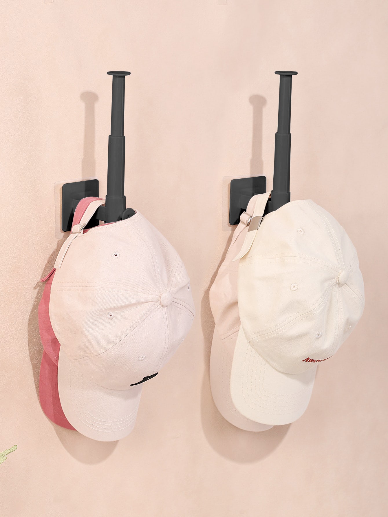 1pc Adjustable Cap Storage Rack