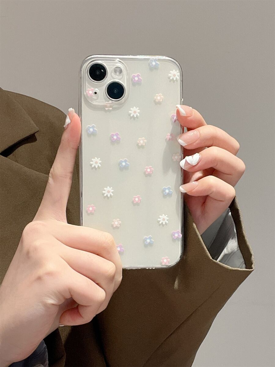 Floral Pattern Phone Case | SHEIN USA