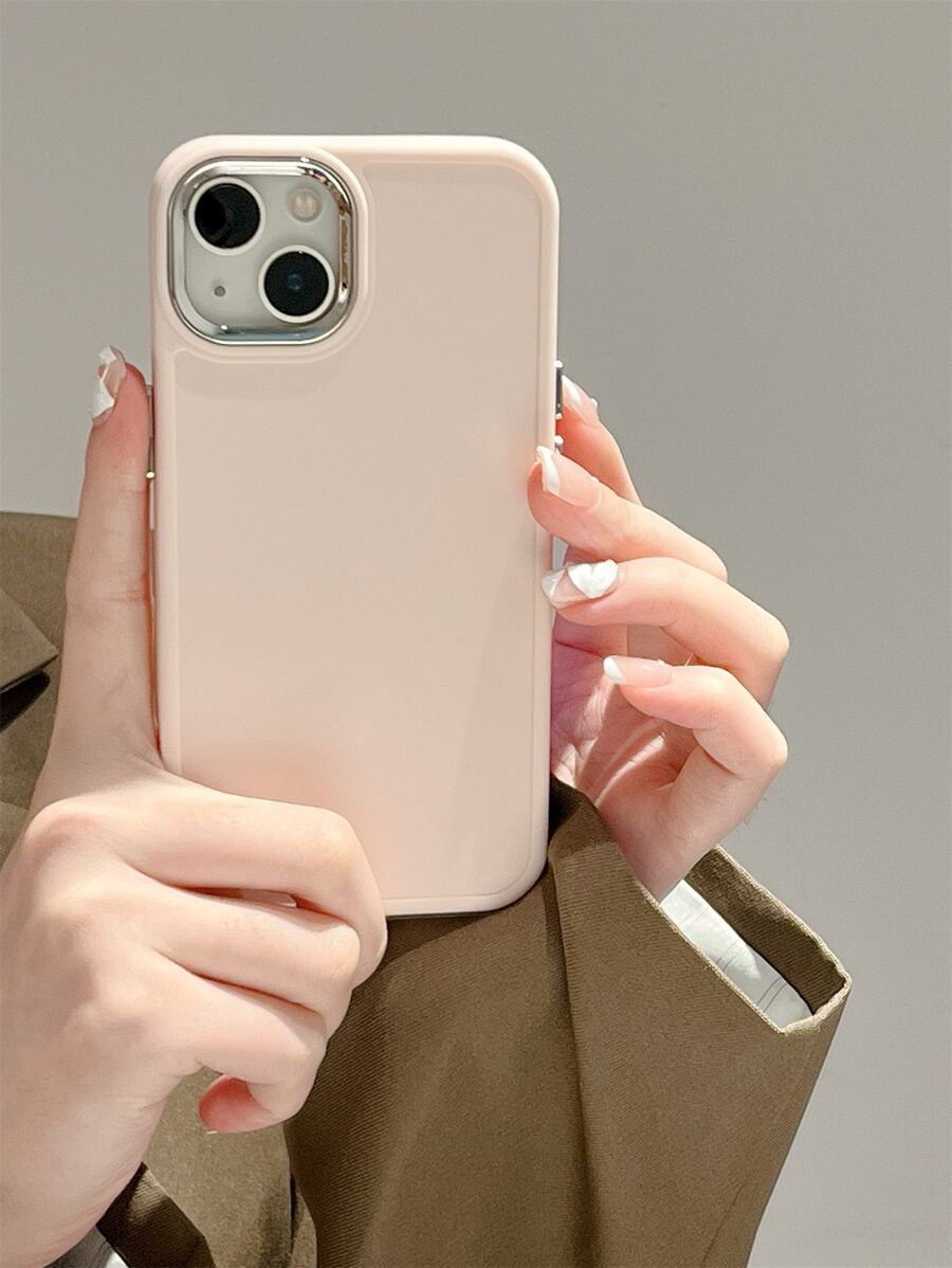 Plating Plain Phone Case | SHEIN USA