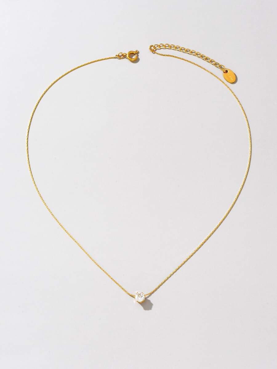 Strass hanger ketting | SHEIN Nederland