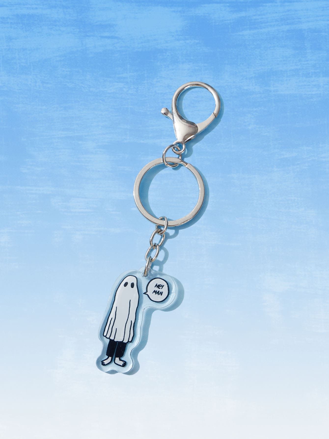 Emily Lewis Ghost Charm Keychain | SHEIN USA