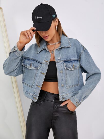 Shop Denim Jackets | Jean Jackets for Women | SHEIN USA