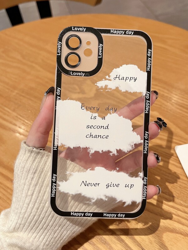 Slogan Graphic Phone Case | SHEIN UK
