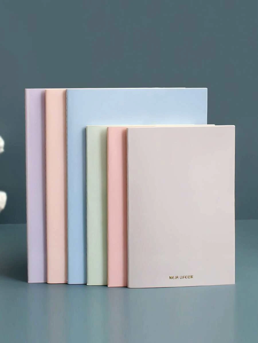1pc Random Color Minimalist Notebook | SHEIN USA