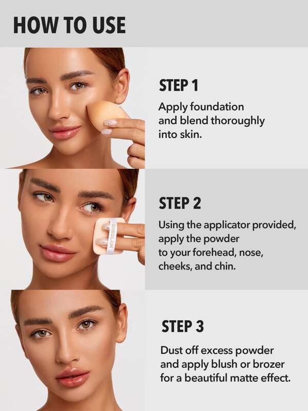 SHEGLAM Light Through Oil Control Powder - Warm Sand Anti-Oil Pressed ...