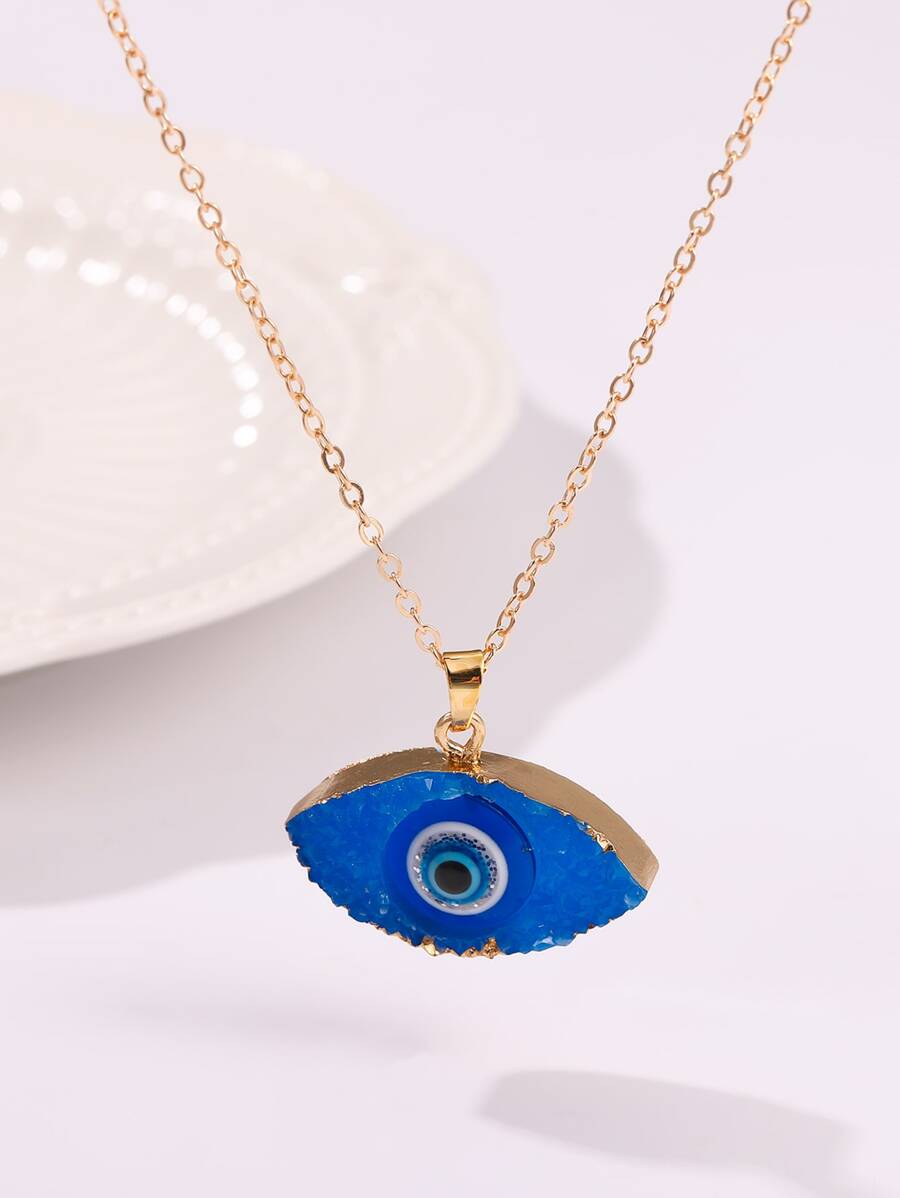 Evil Eye Pendant Necklace | SHEIN USA