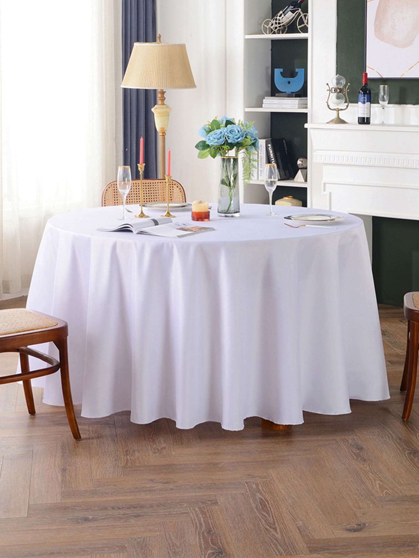 1pc Solid Color Tablecloth | SHEIN USA