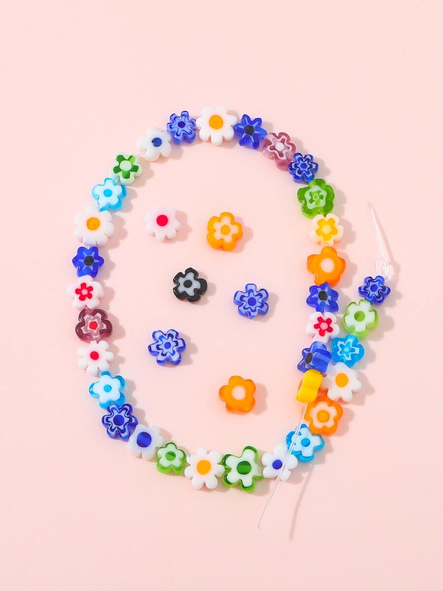 1strand Flower Design DIY Bead | SHEIN USA